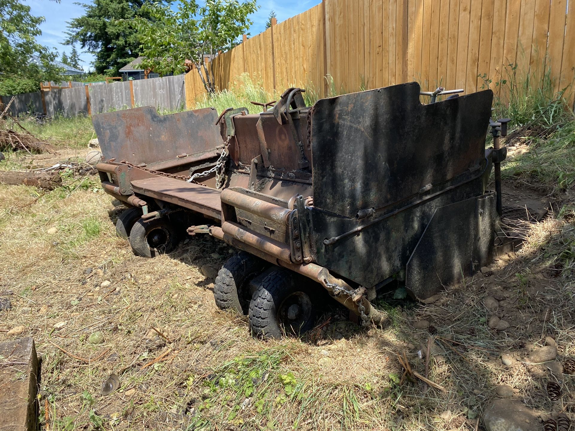 Paving Drag Box- Asphalt Spreader—Laden Box for Sale in Bothell, WA ...