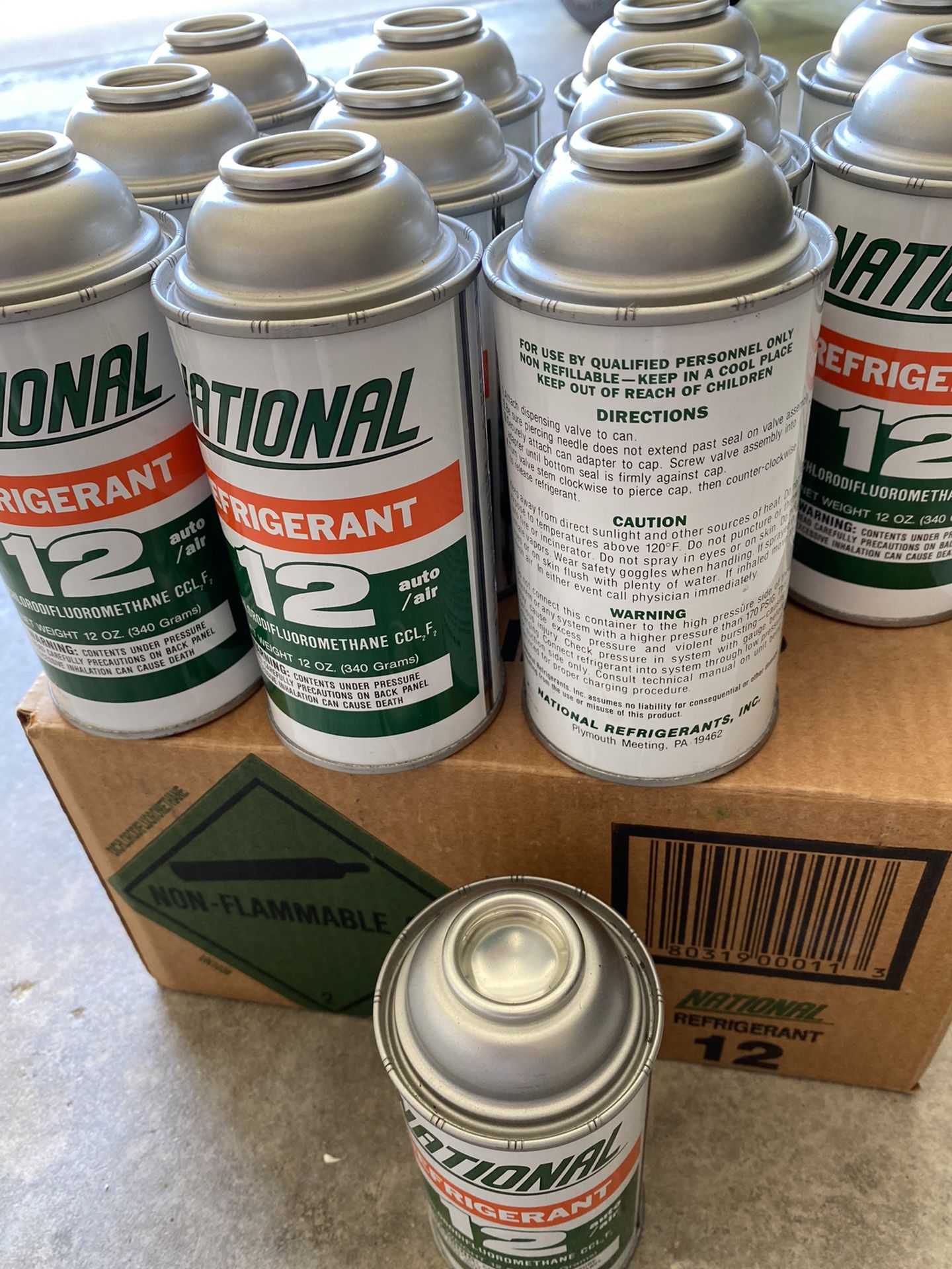 National Refrigerant Freon R12 12 oz can for Sale in San Diego, CA ...