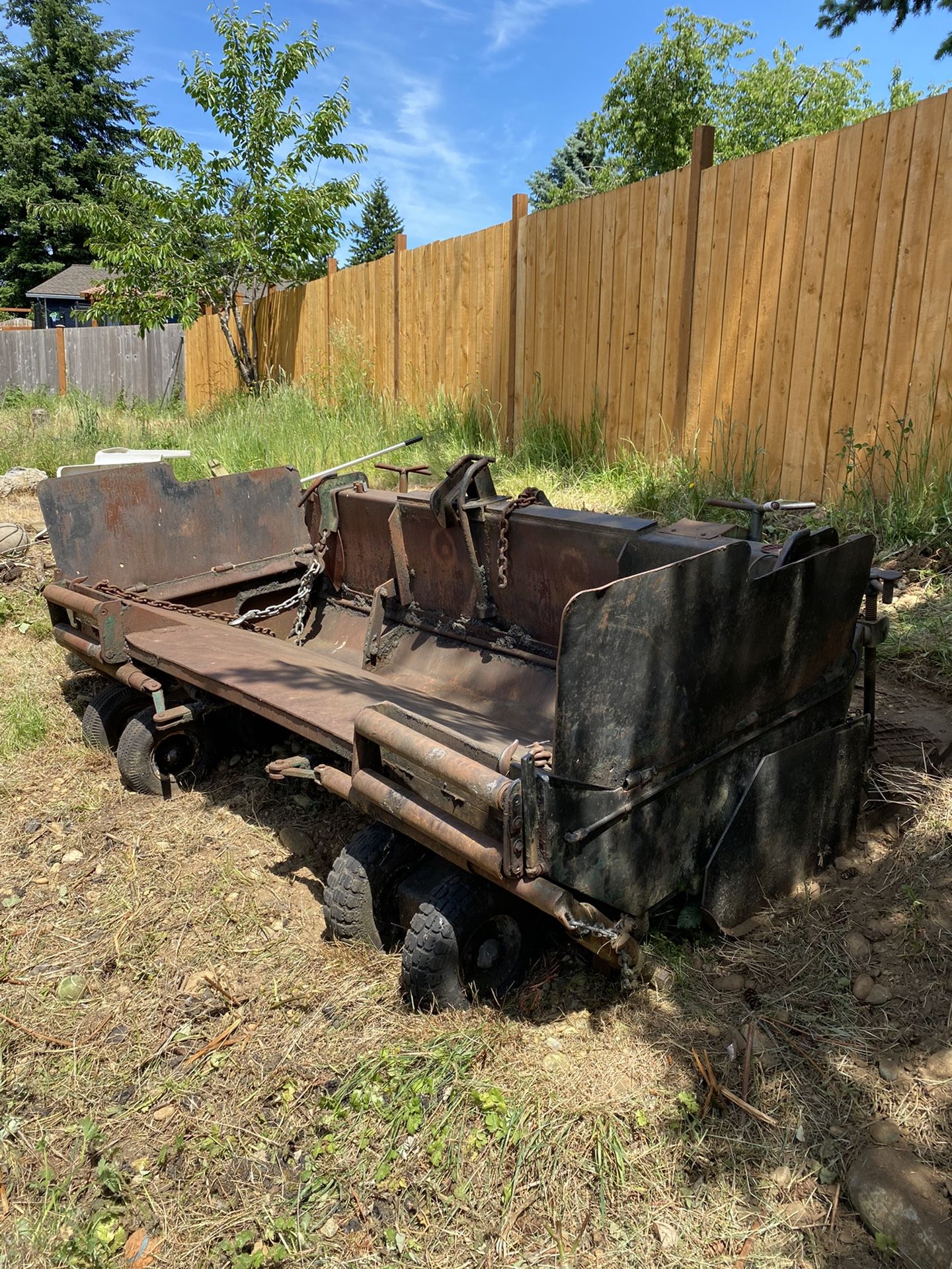 Paving Drag Box- Asphalt Spreader—Laden Box for Sale in Bothell, WA ...