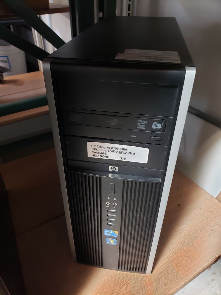 Hp Core i7 Desktop Computer PC for Sale in San Diego, CA - OfferUp