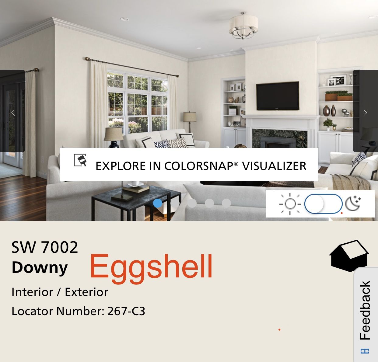 You need new and sealed Sherwin Williams paint eggshell and semi gloss ...