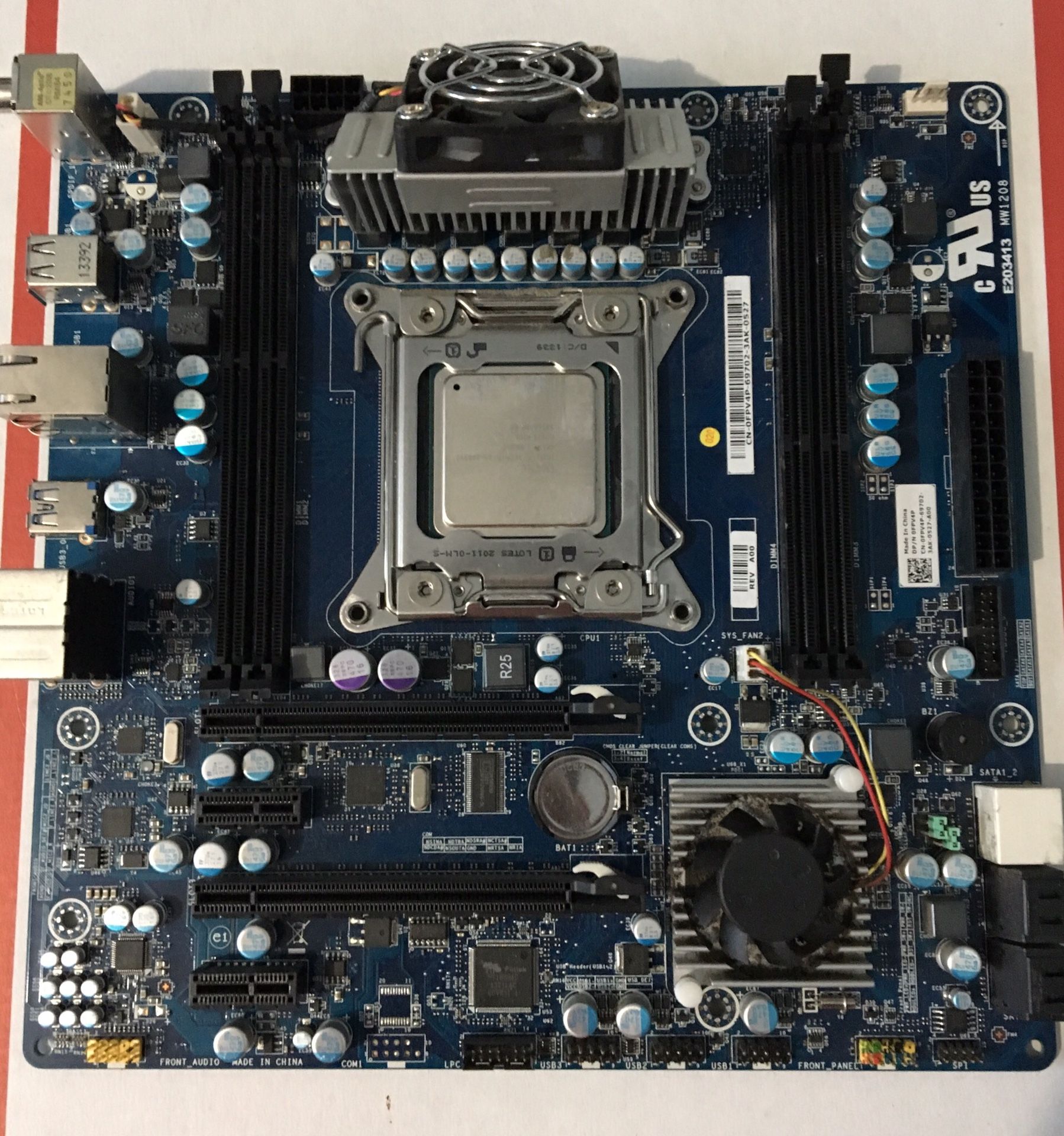 Alienware Aurora R4 Motherboard, 0FPV4P 07JNH0 Intel X79 LGA2011 with a ...