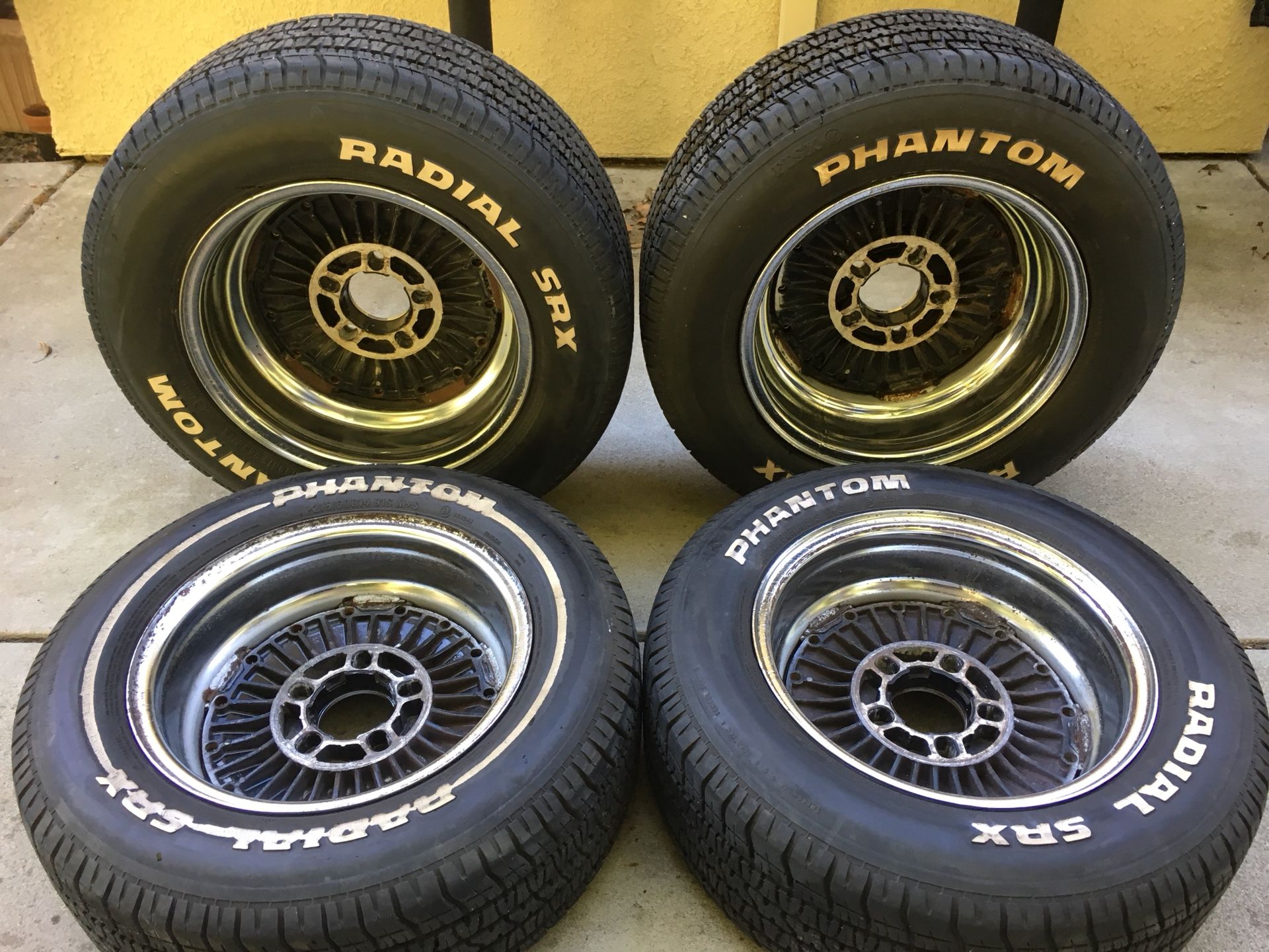 Cragar sst wheels 5 lug staggered dish rims Chevy mopar Ford etc. for ...
