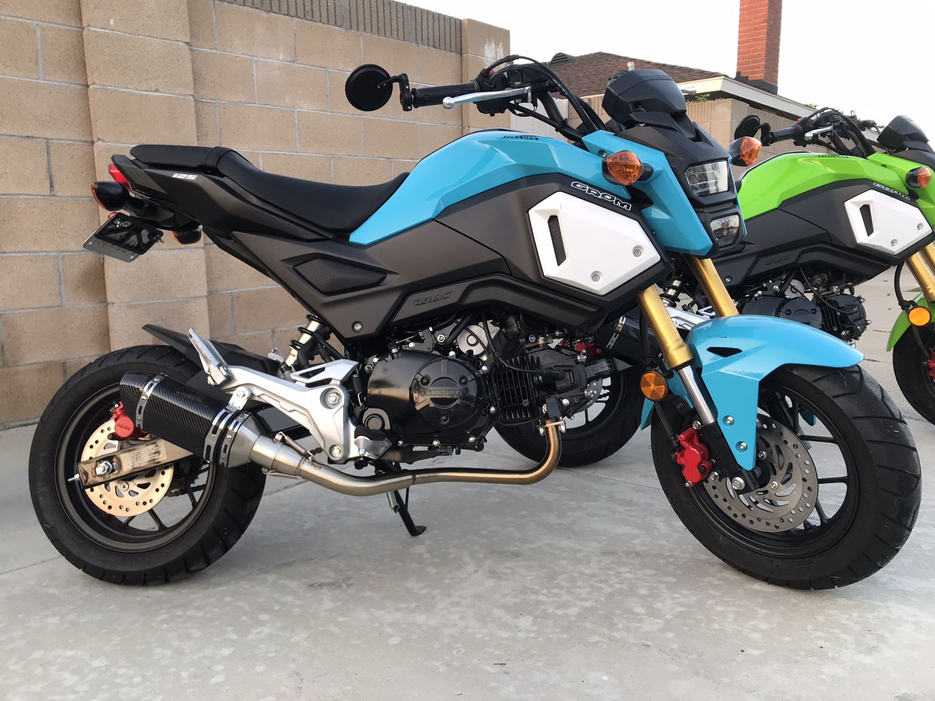 2019 Honda Grom (Blue Grom is sold, Green is available) for Sale in ...