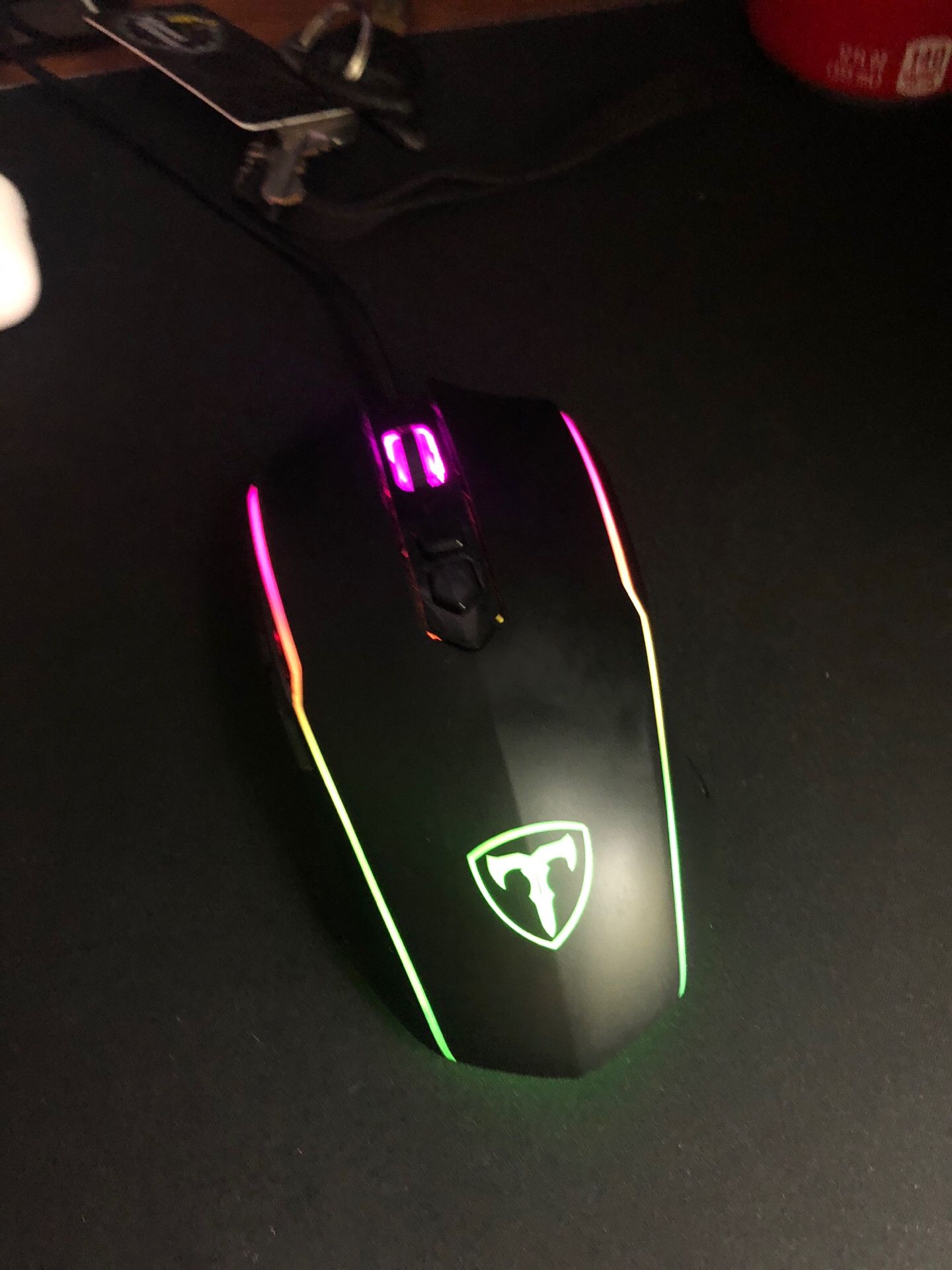 T18 Gaming Mouse Wired, Chroma RGB Backlit, up to 7200 DPI, Ergonomic ...