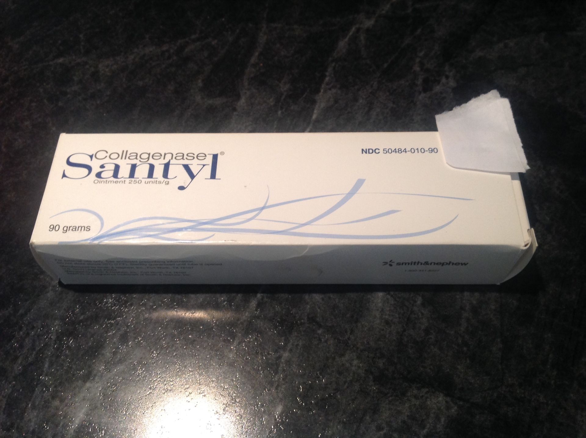 Collagenase Santyl 90 grams Brand New Full Tube for Sale in Tarpon ...