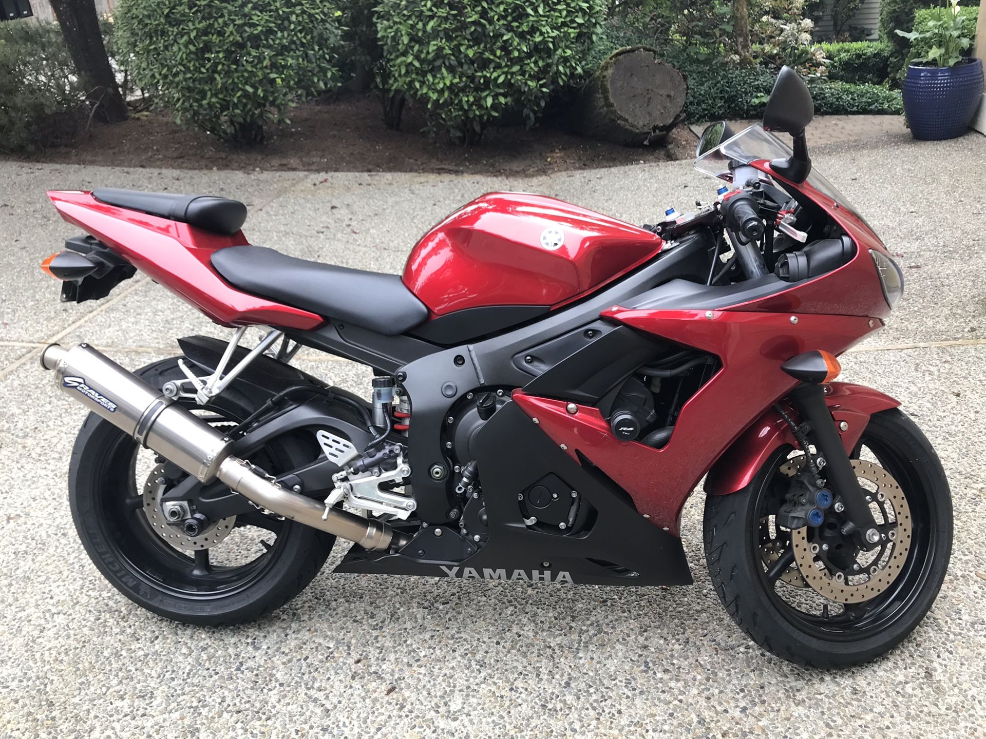2007 Yamaha R6S Crimson Red - 11,700 Miles for Sale in Redmond, WA ...