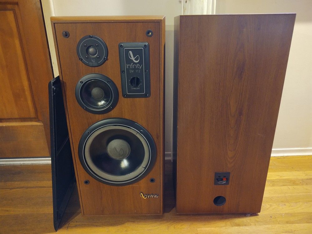 Infinity SM-112 Floor-standing Speakers for Sale in Lynnwood, WA - OfferUp