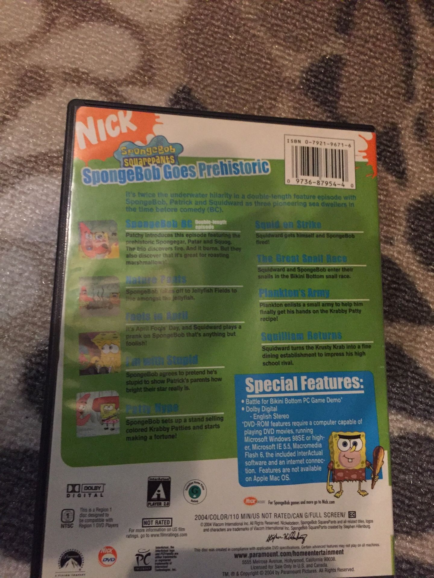 Spongebob Bc Dvd