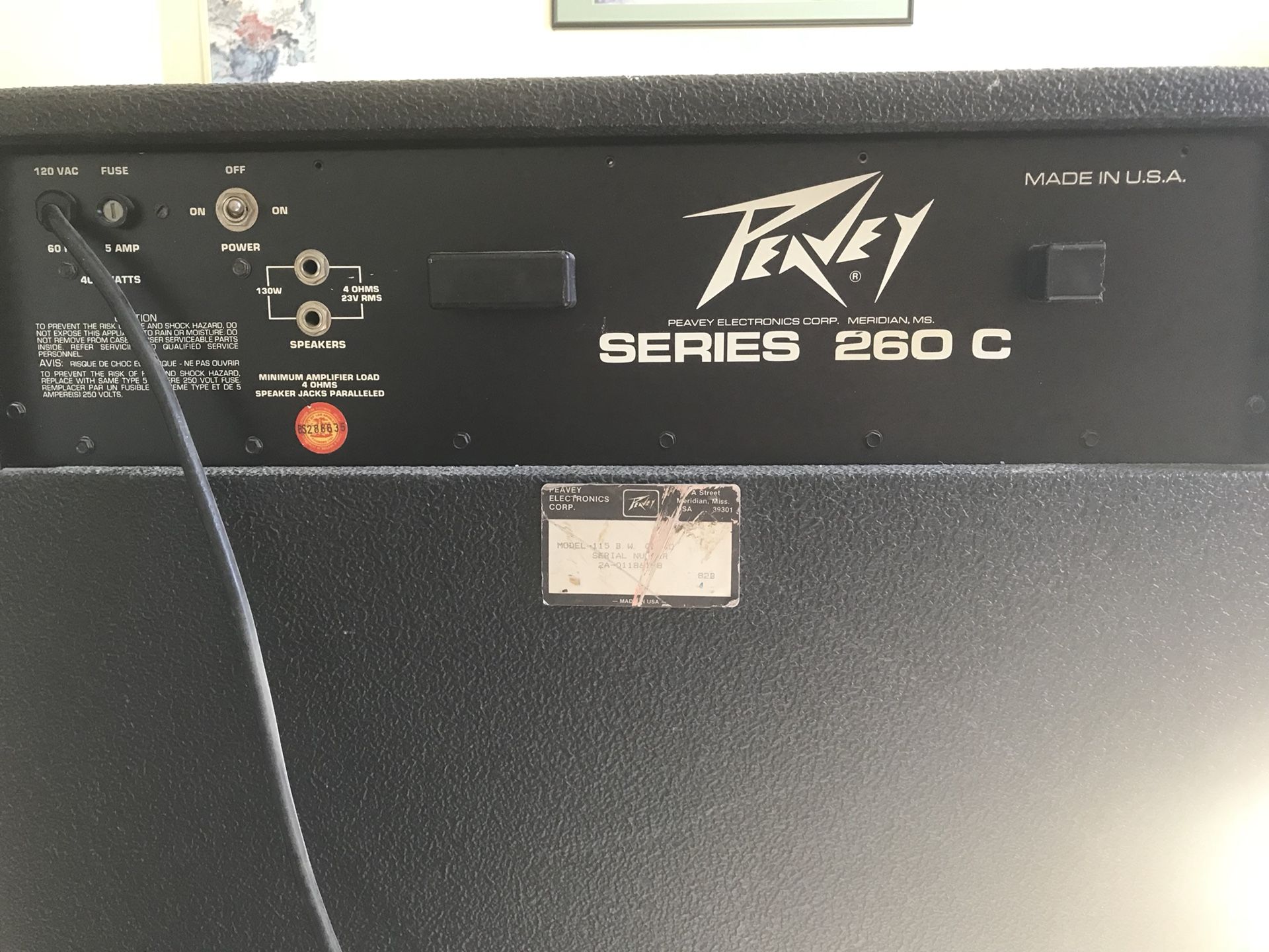 resumen Intensivo salami peavey 260c bass combo Ups retirarse arco