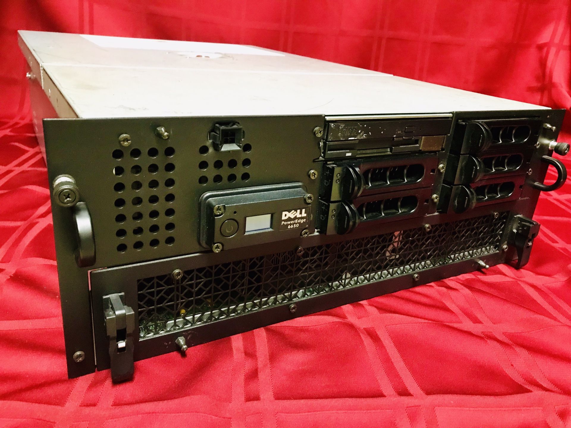 Dell PowerEdge 6650 ETL Intel Xeon Blade Server 8 GB RAM DVD No HDD-16/ ...