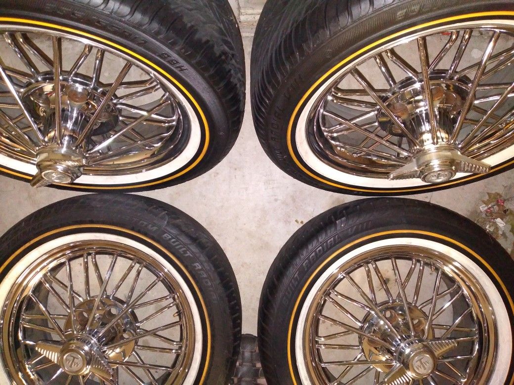Texan Wire Wheels 'Swangas' 84s for Sale in Houston, TX - OfferUp