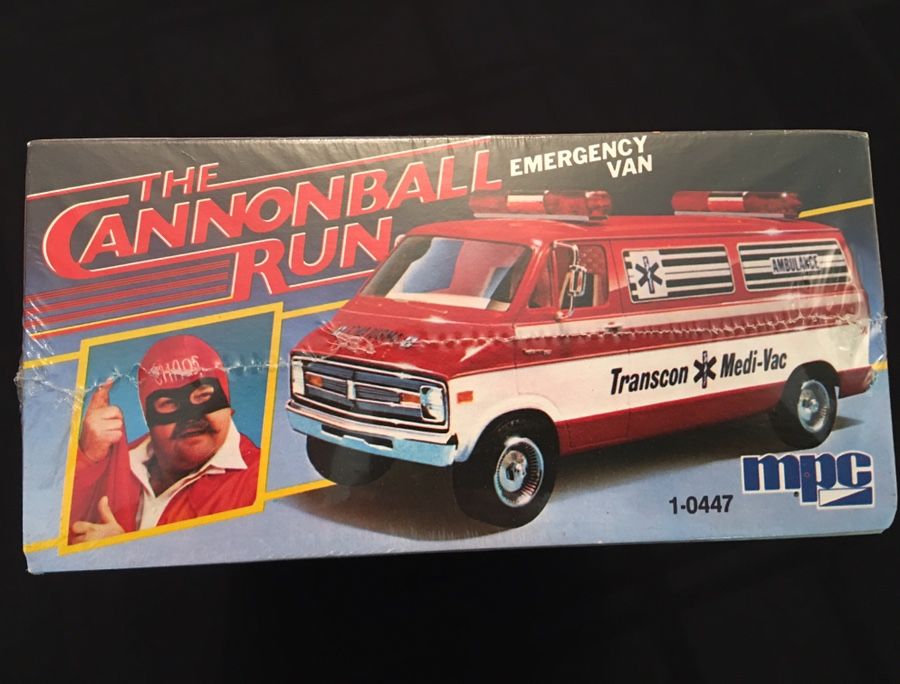 Vintage MPC The Cannonball Run Dodge Emergency Van 1/25 Model Kit NEW ...