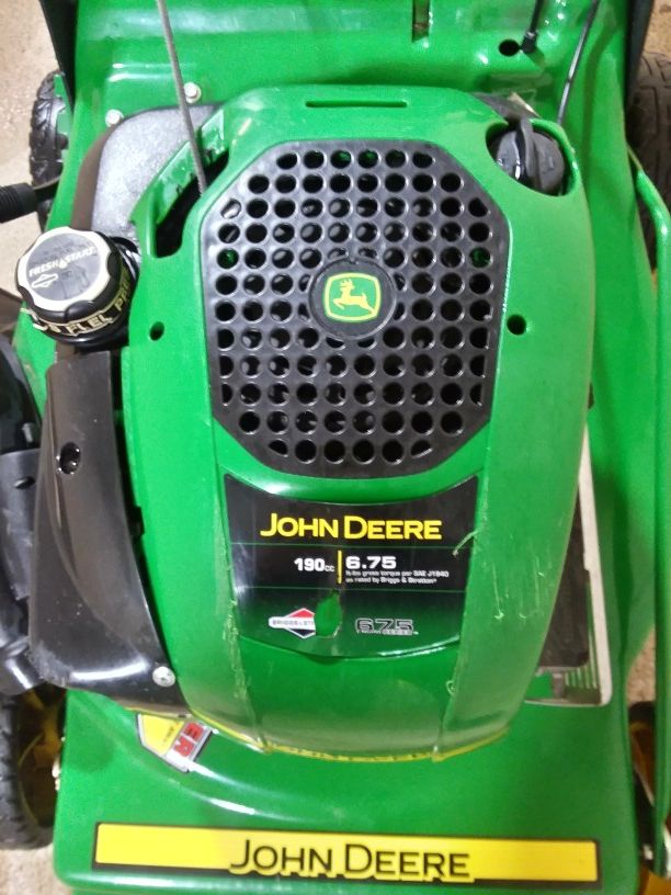 Excellent running John Deere JS25 rear drive self propelled lawn mower ...