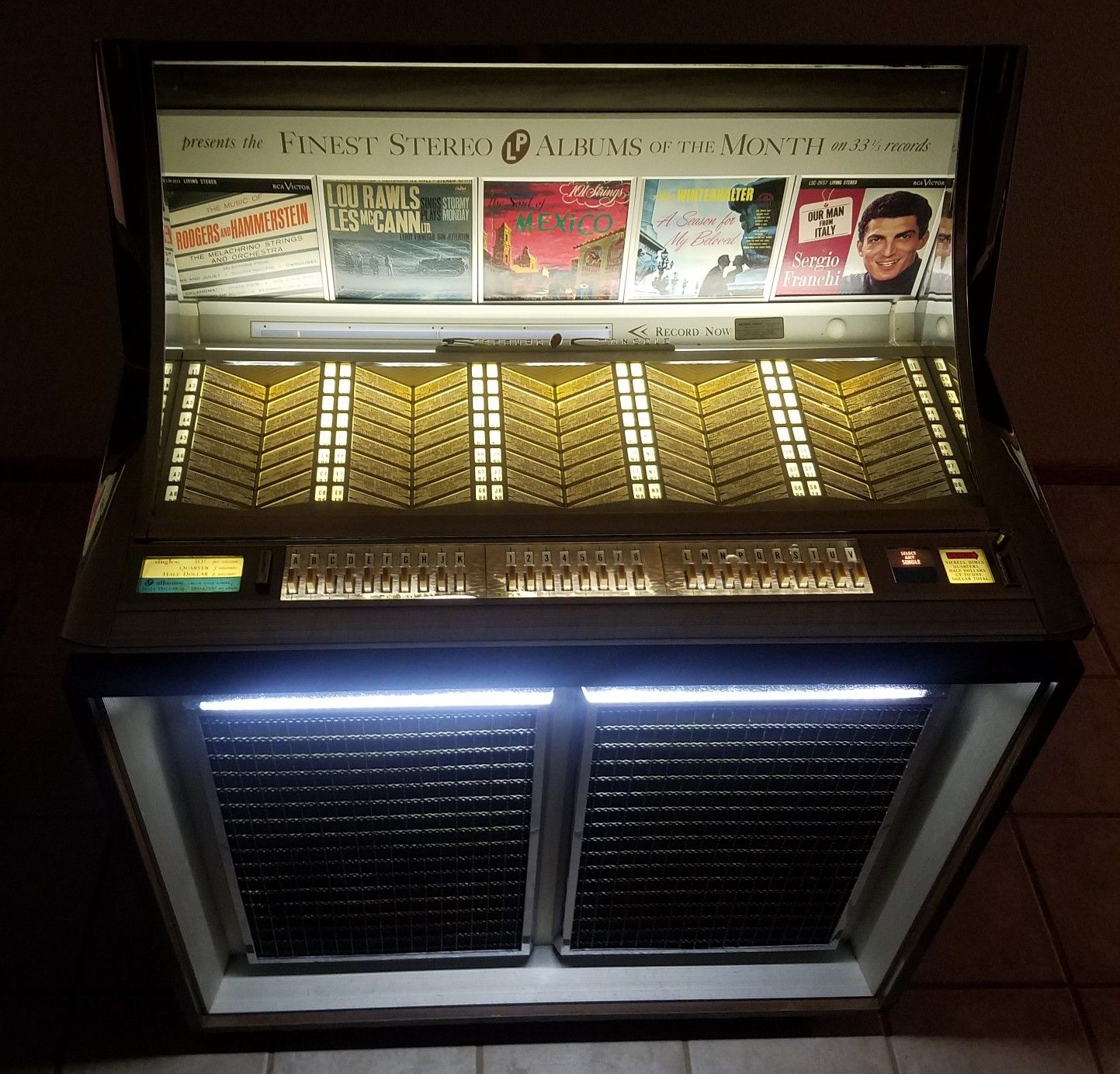 1960s Seeburg LP console jukebox with records for Sale in Gig Harbor ...
