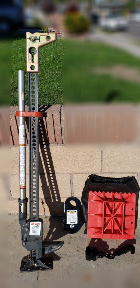 Hi-Lift X-Treme 48", Offroad Base, Bumper Lift & Smittybilt 17k Snatch ...