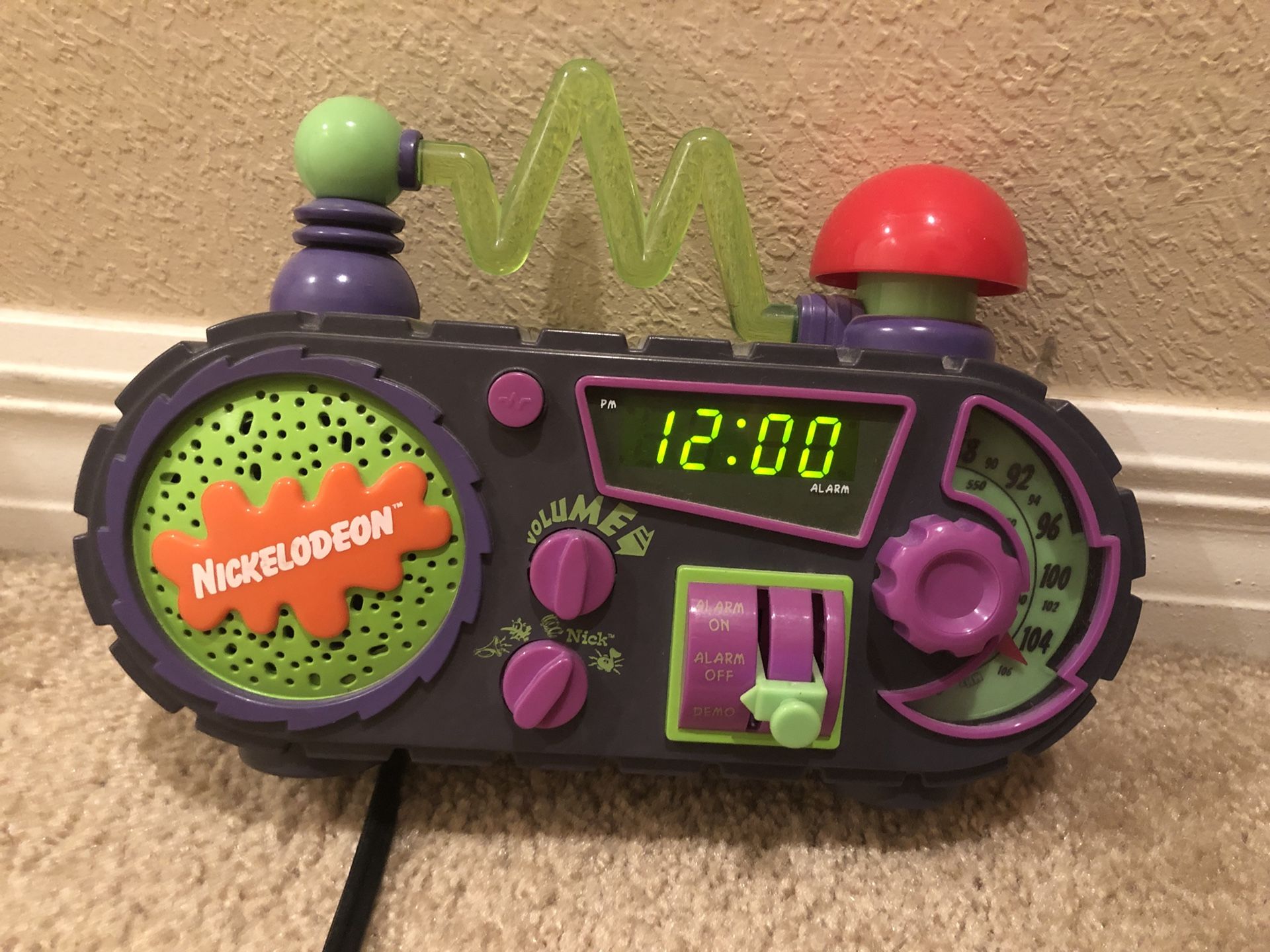 Three versions of the iconic Timeblaster clock existed. : r/dailynickfact