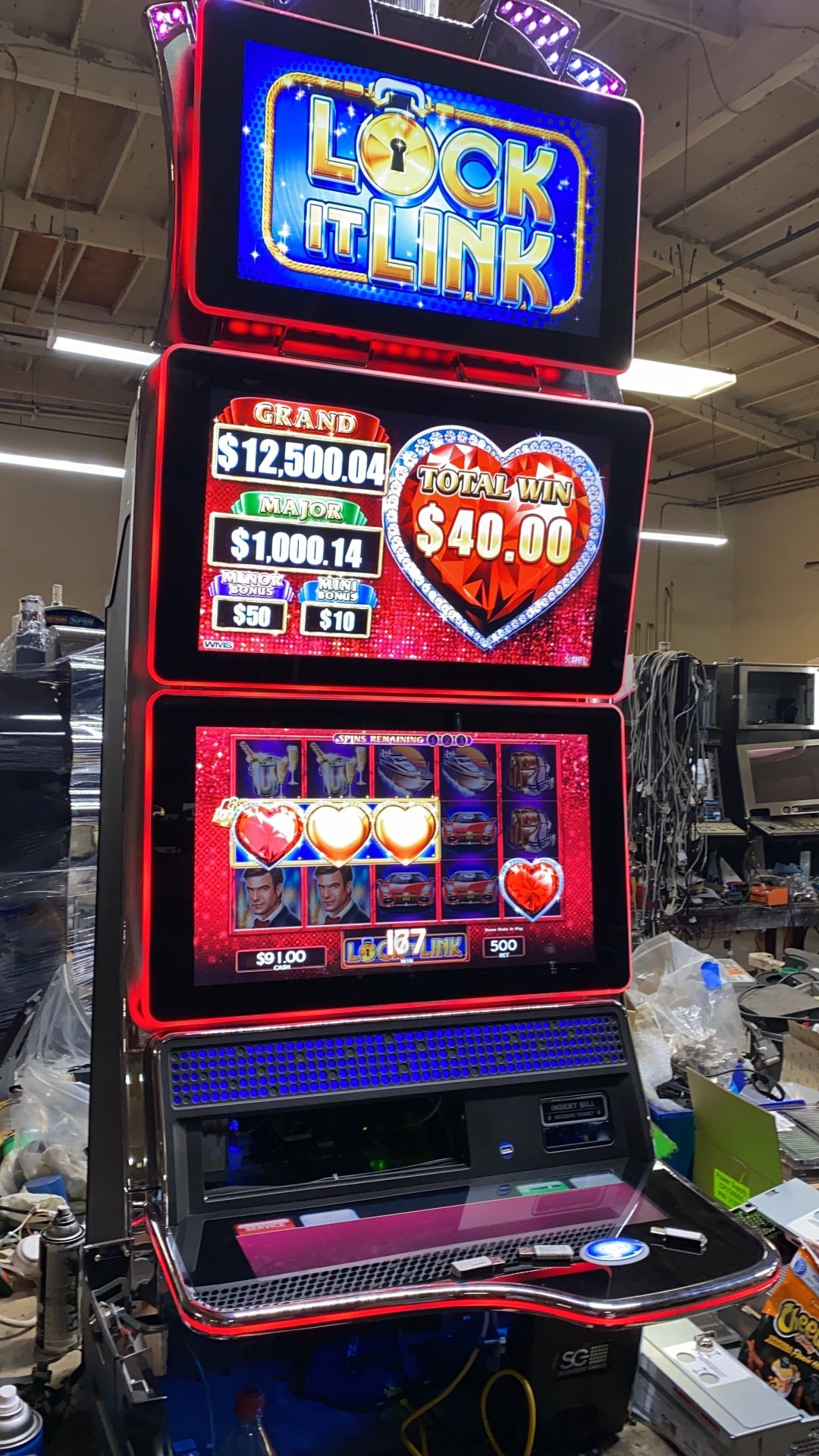 Bally SG Twinstar Video Slot Machine for Sale in Houston, TX - OfferUp