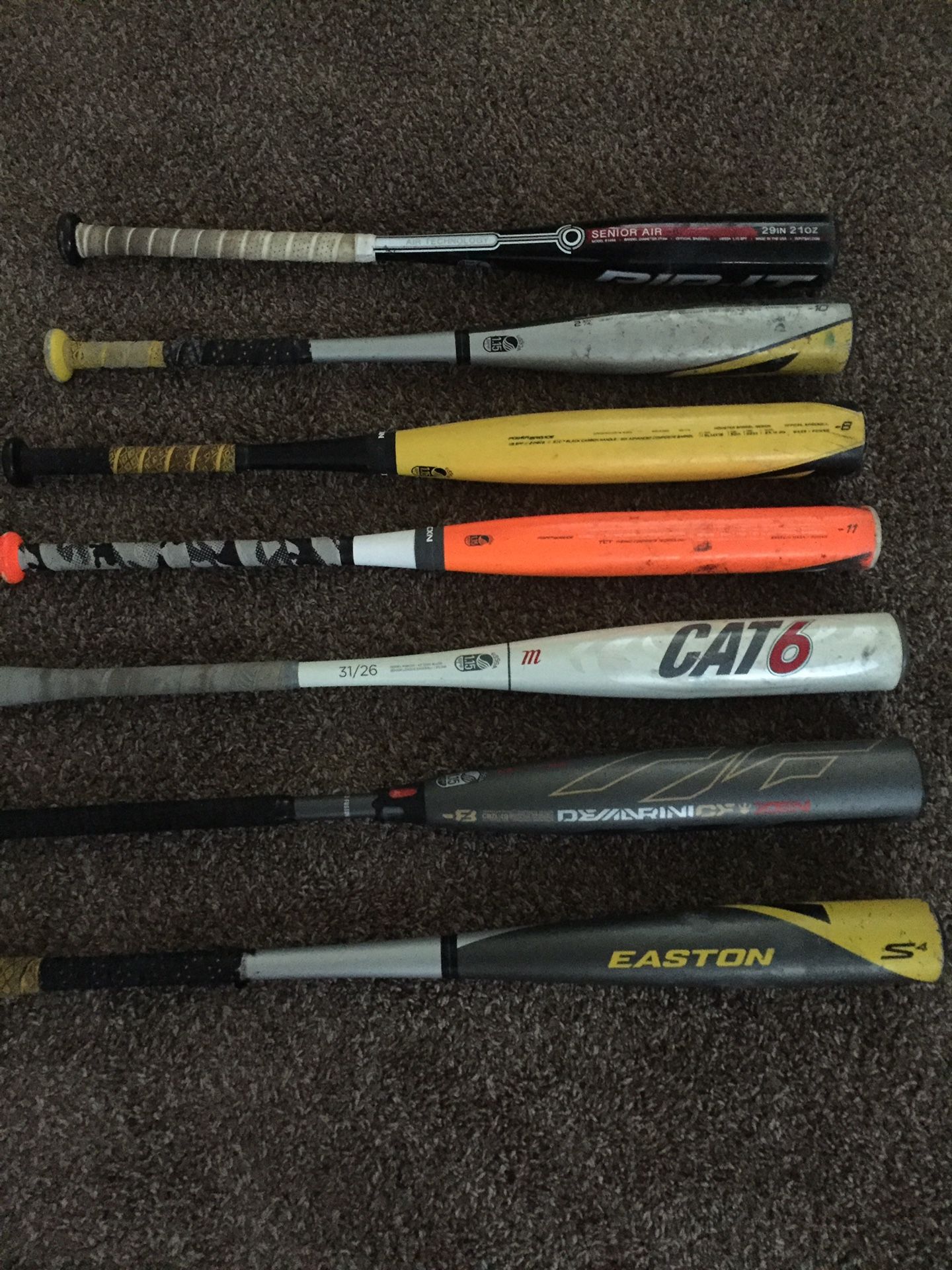 9u-13U Baseball bats for Sale in Corona, CA - OfferUp